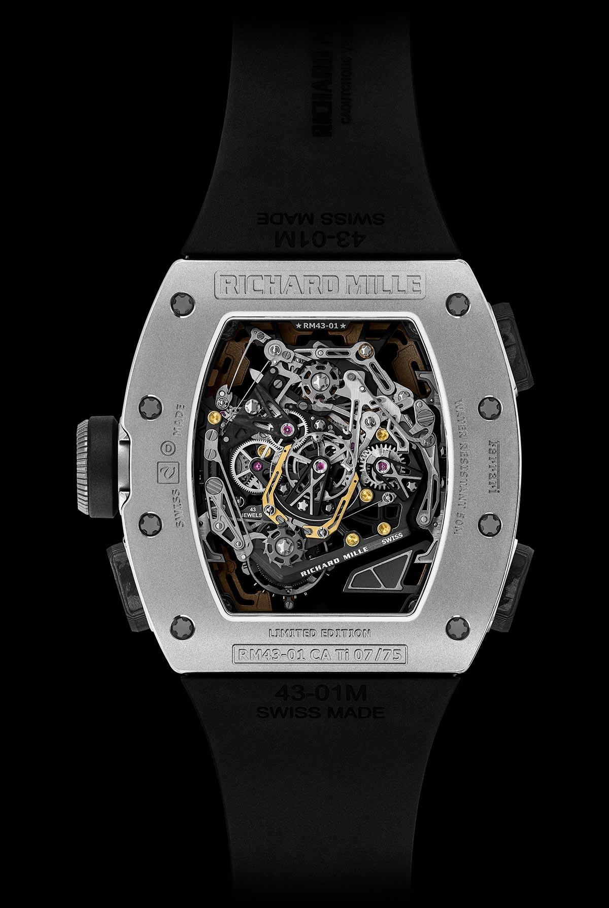 Richard Mille RM 43-01 Ferrari Tourbillon Chronographe à rattrapante_2