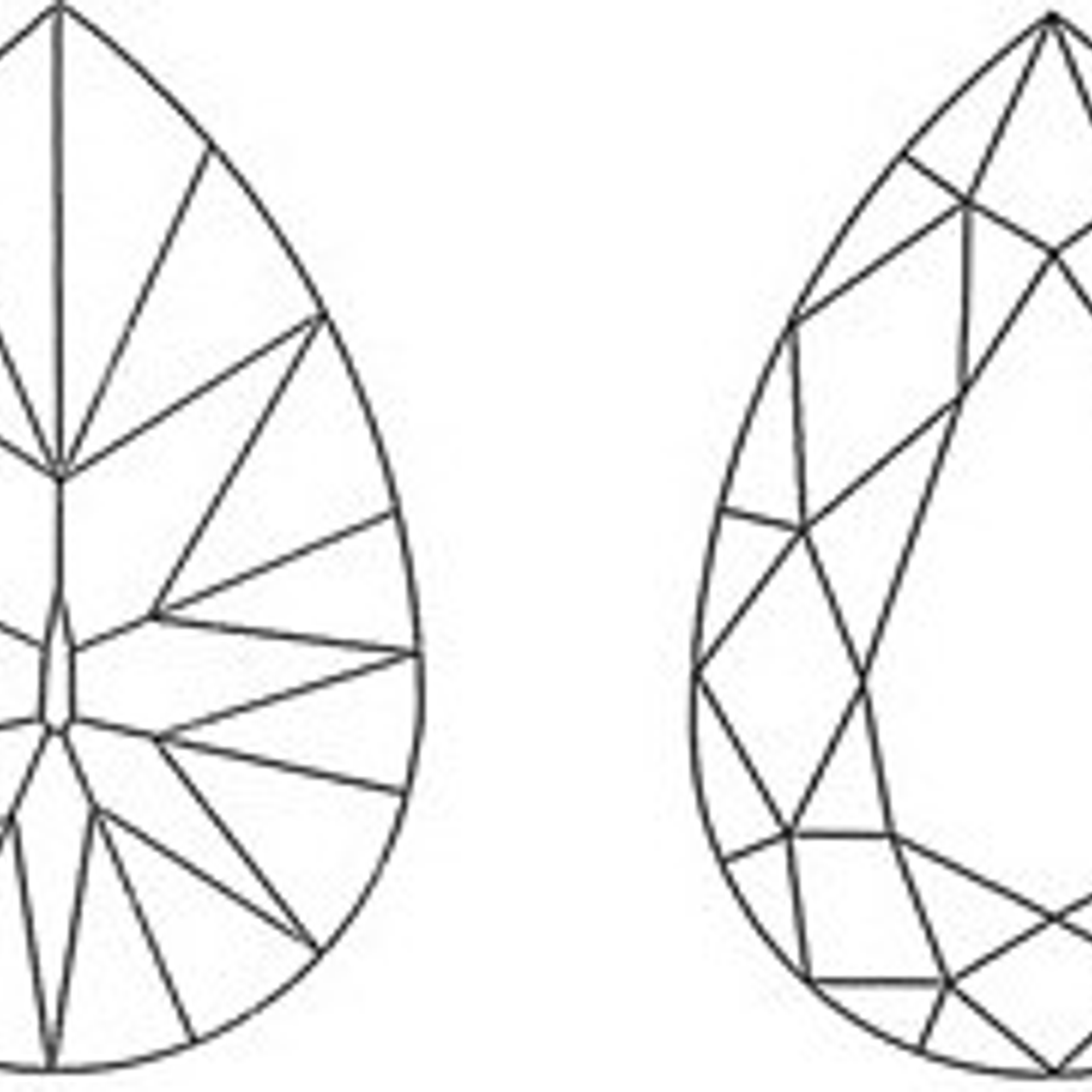 Pear-shape (56 facets)
